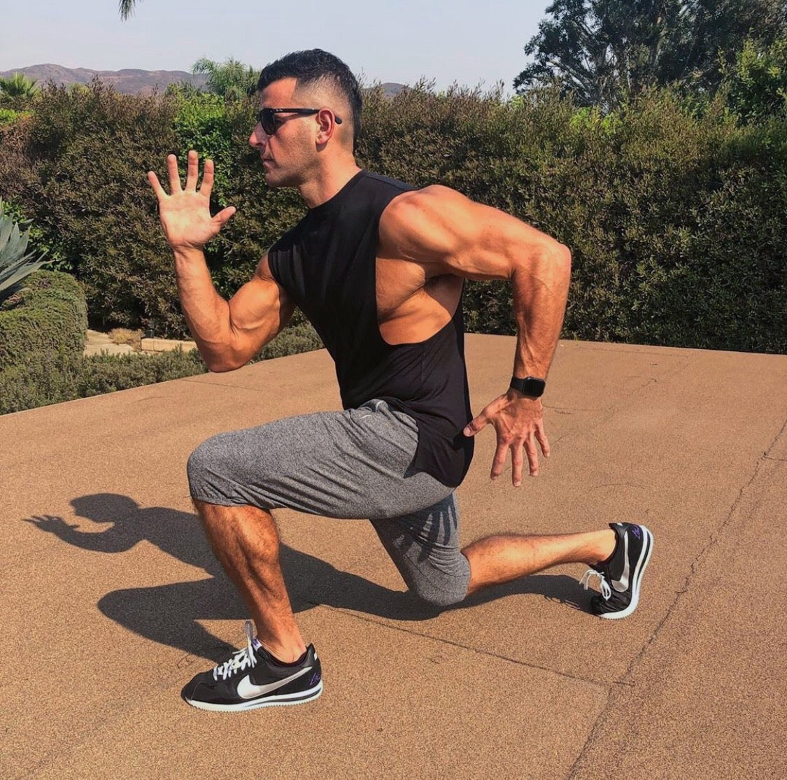 LOW STOCK! 3/4 Functional Trainer Short - Heathered Steel - FINAL SALE ...